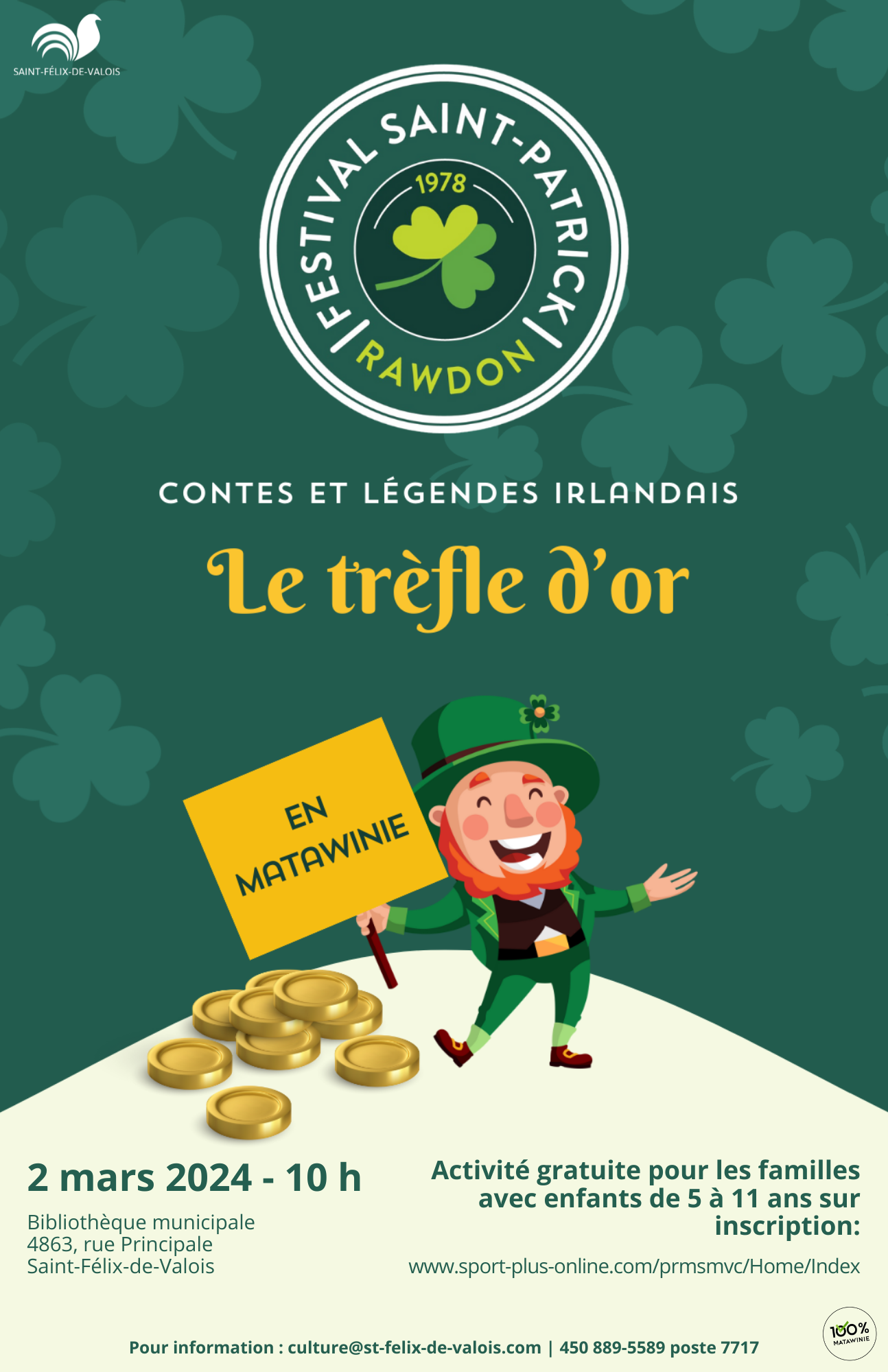 Conte Le trèfle d’or - TVRM