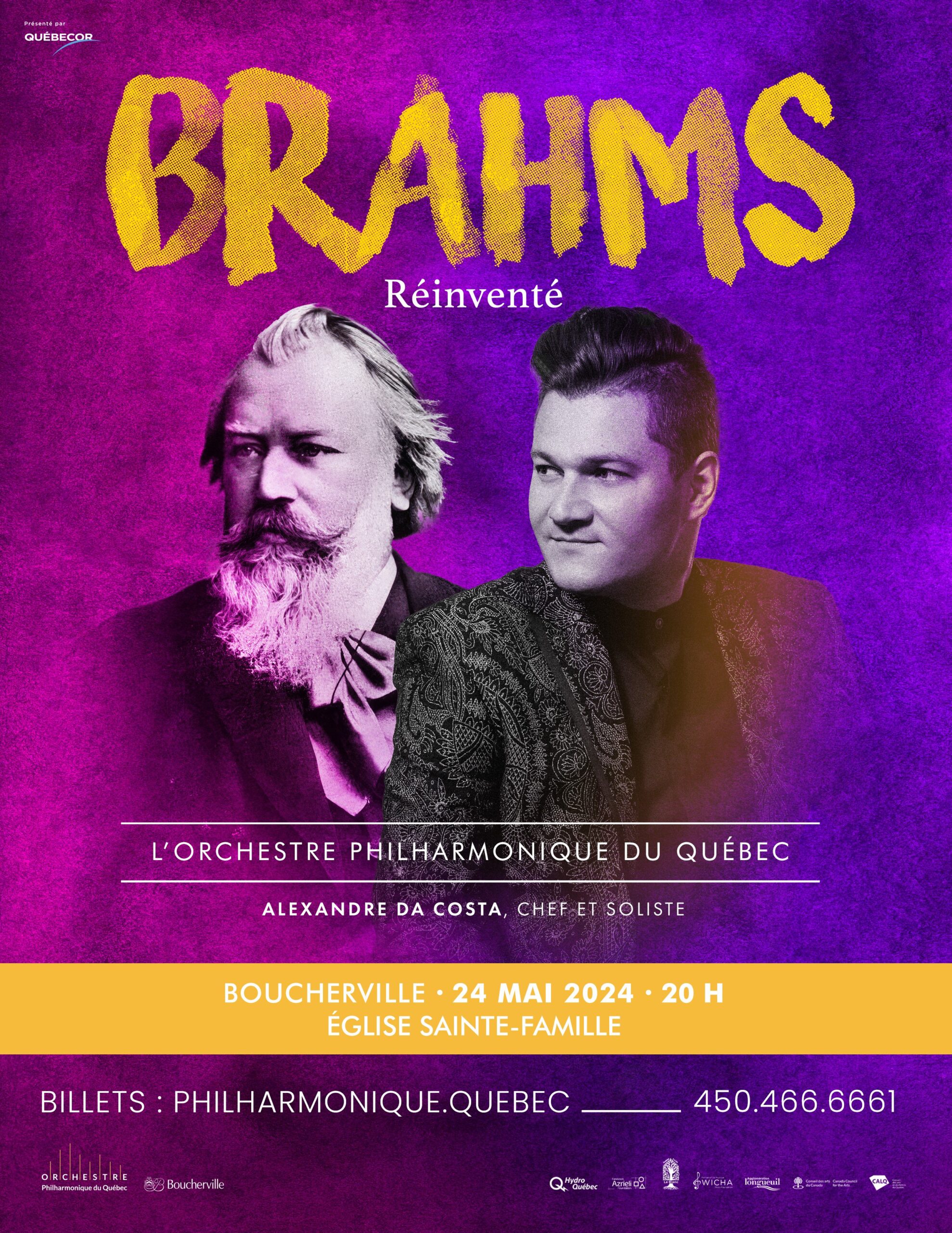 L’Orchestre Philharmonique du Québec et Alexandre Da Costa présentent - BRAHMS RÉINVENTÉ - Les ...
