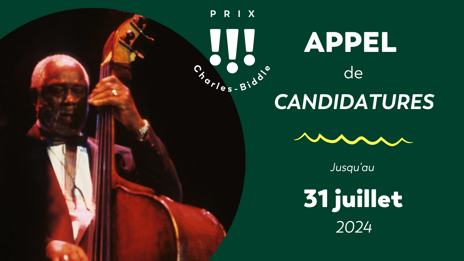 Prix Charles-Biddle | Plus que deux semaines pour soumettre une ...