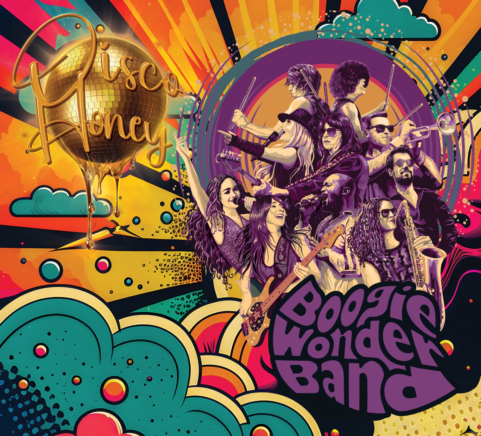 Boogie Wonder Band - Nouvel album « Disco Honey » - TVRM