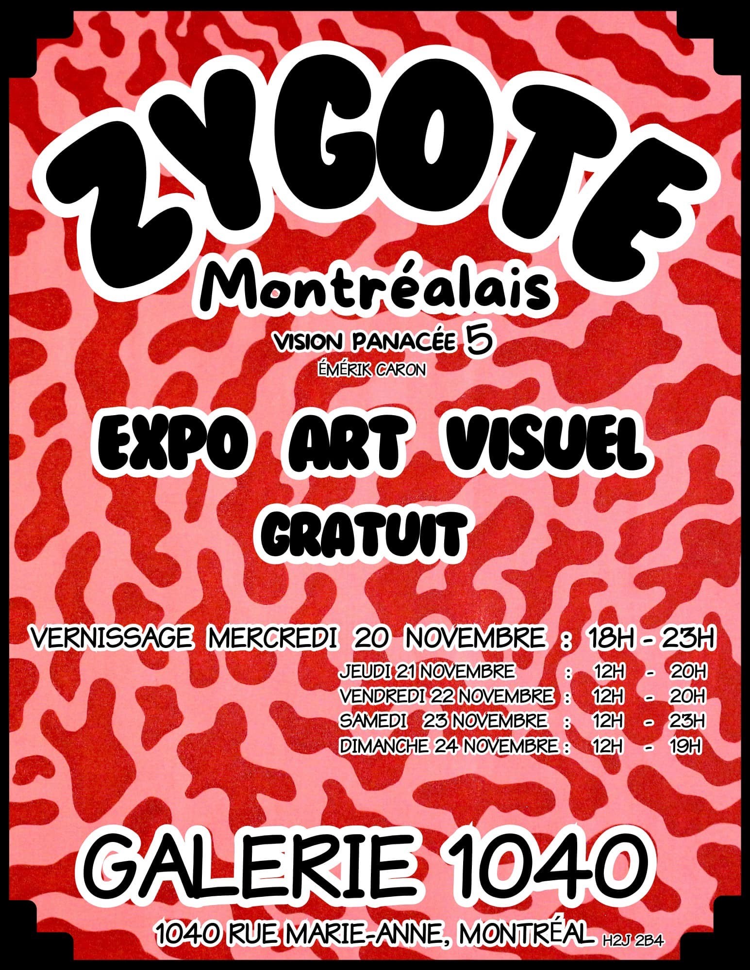 Émérik Caron - Rentrée Montréalaise pour l’artiste émergent en art ...