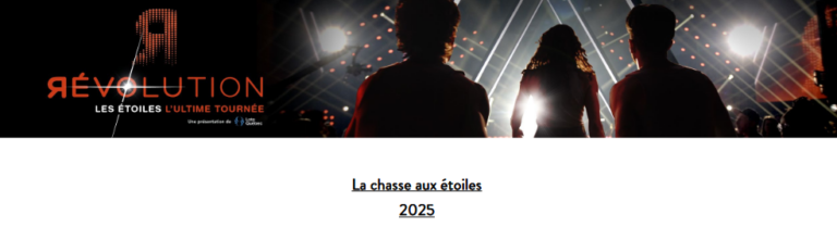 Dernière chance pour La chasse aux étoiles 2025 ! - TVRM
