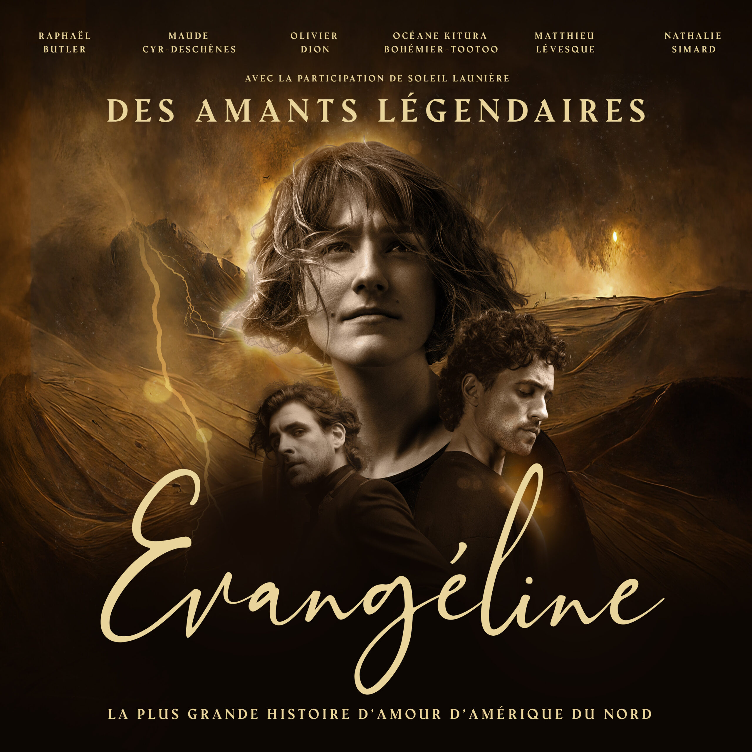 Evangéline - Le spectacle musical - Des amants légendaires - TVRM